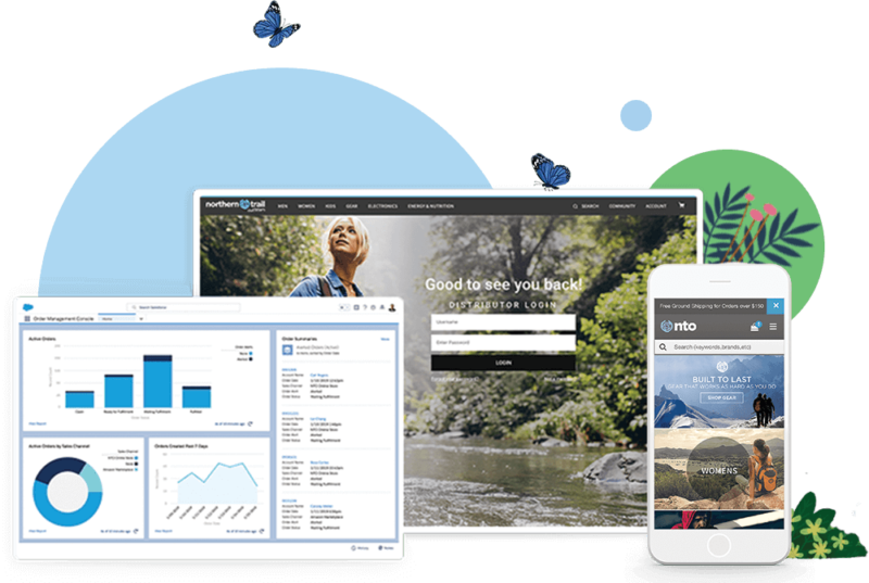 Salesforce Commerce Cloud, crezca y adquiera más clientes