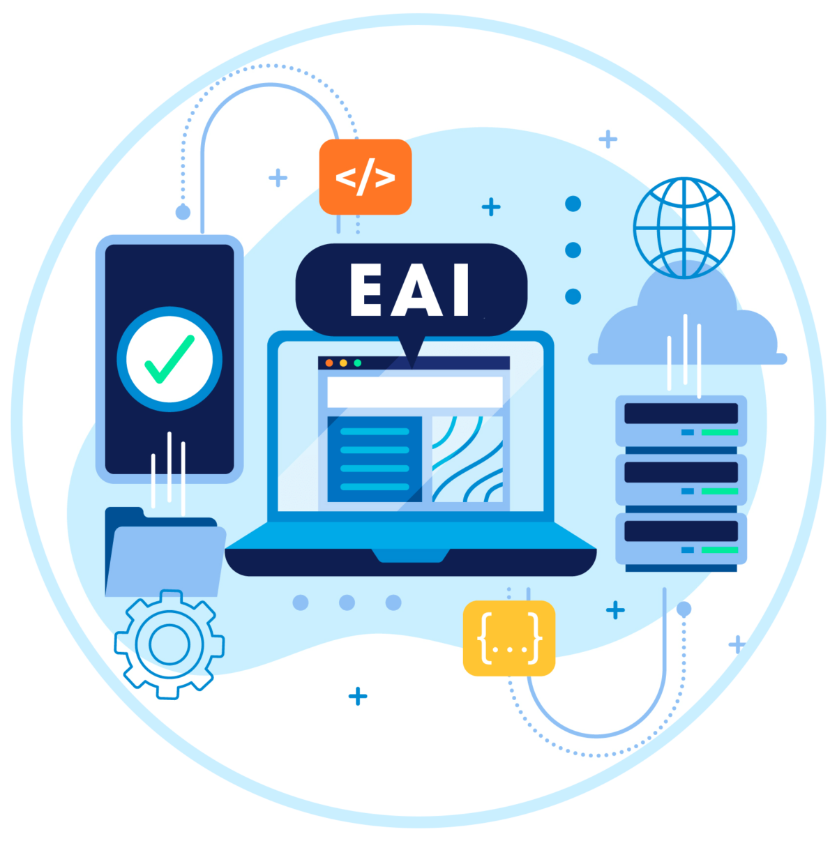 ¿Qué es la EAI: integración de aplicaciones empresariales?